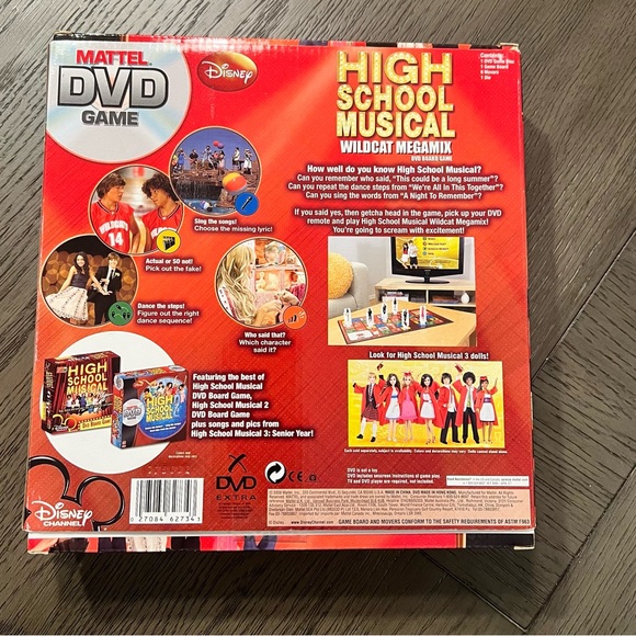 Games | High School Musical Wildcat Megamix Dvd Board Game | Poshmark